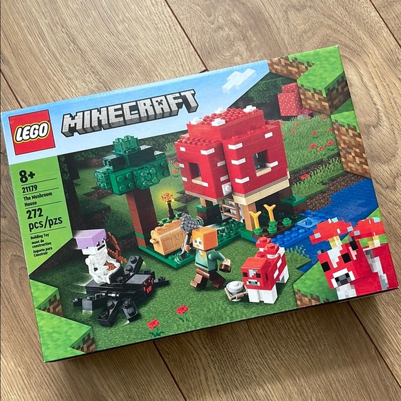 Lego | Toys | Lego Minecraft Mushroom House | Poshmark